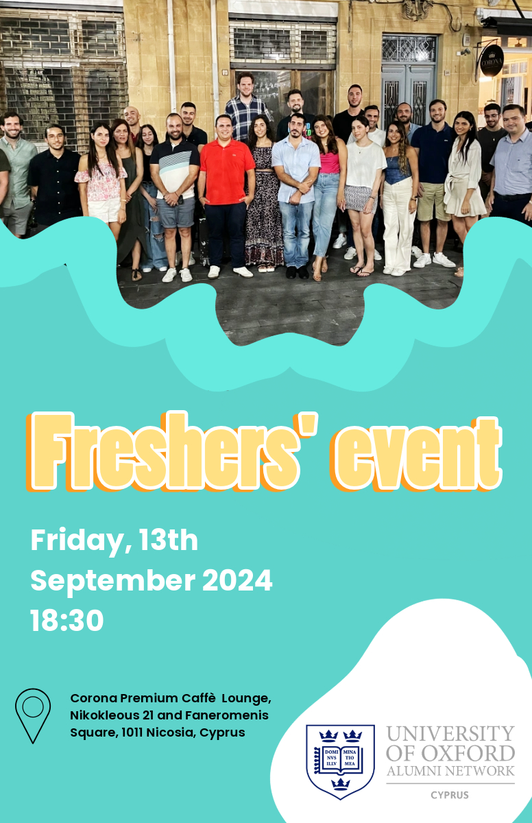 Freshers’ event 2024 – Invitation – OUS Cyprus